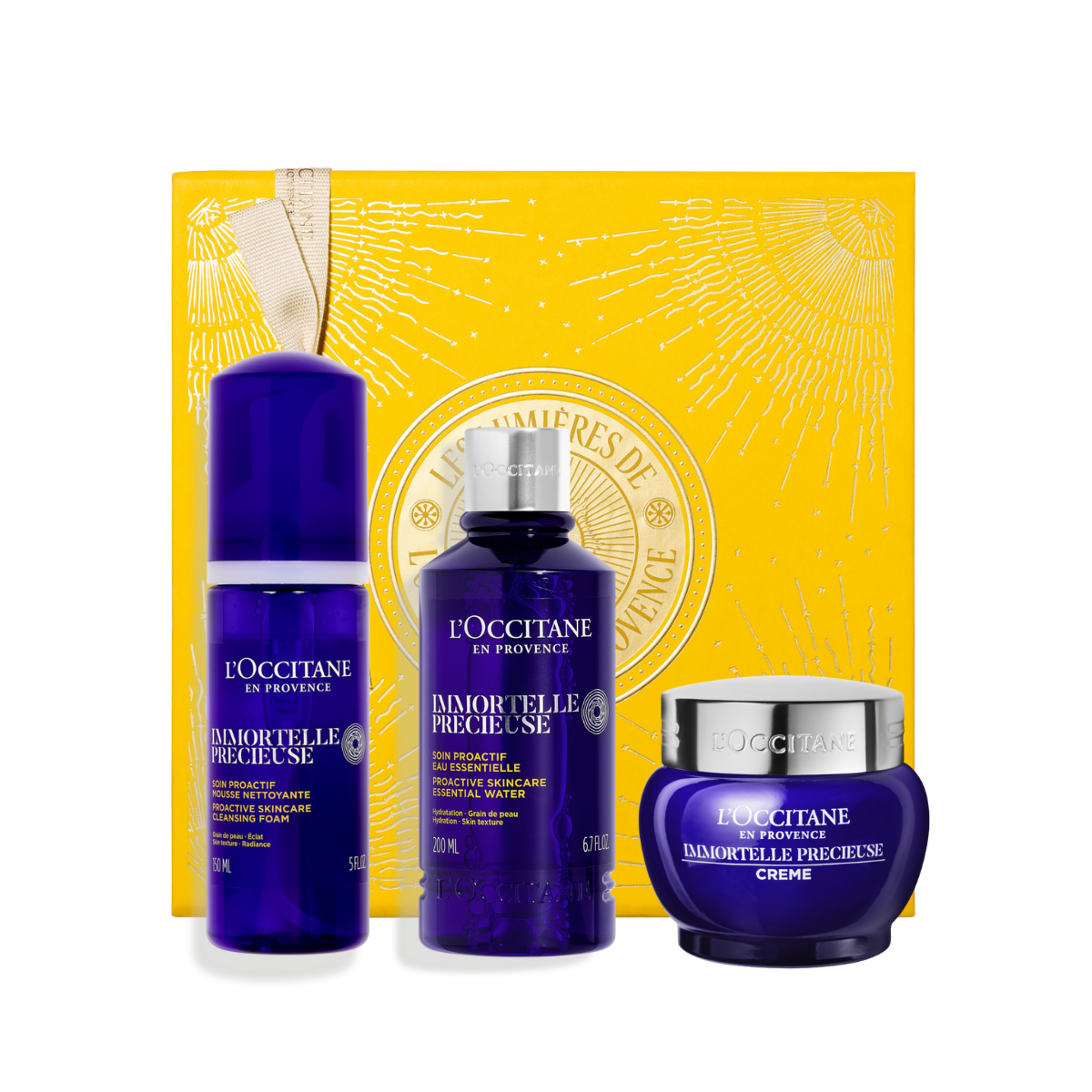 Set Facial Preventivo Anti-Edad Preciosa Immortelle – LOccitane Chile